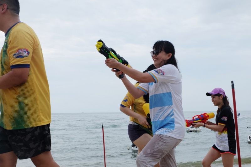 Corporate Team Building with Sanofi at Penang Batu Ferringhi Beach ...