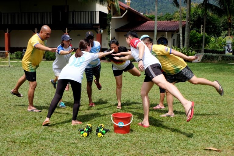 Corporate Team Building with Sanofi at Penang Batu Ferringhi Beach ...