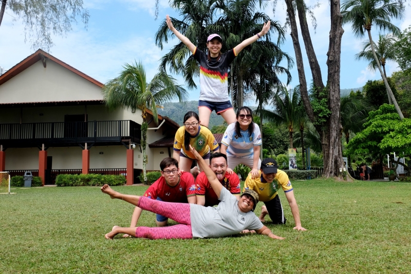 Corporate Team Building with Sanofi at Penang Batu Ferringhi Beach ...