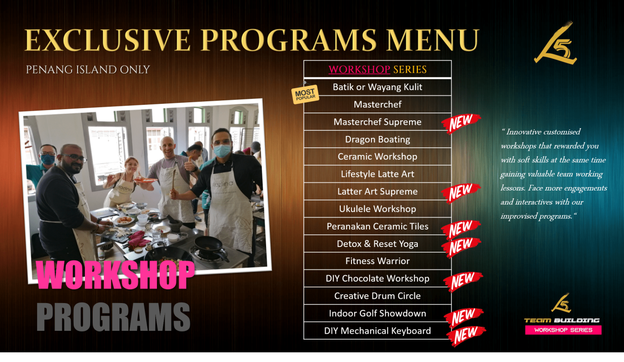 Team Building in Penang | HRDC Claimable Activities